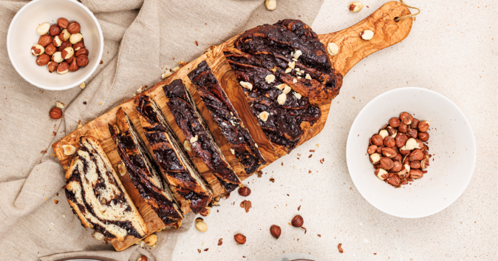 Chocolate Hazelnut Babka - Baked In Bliss