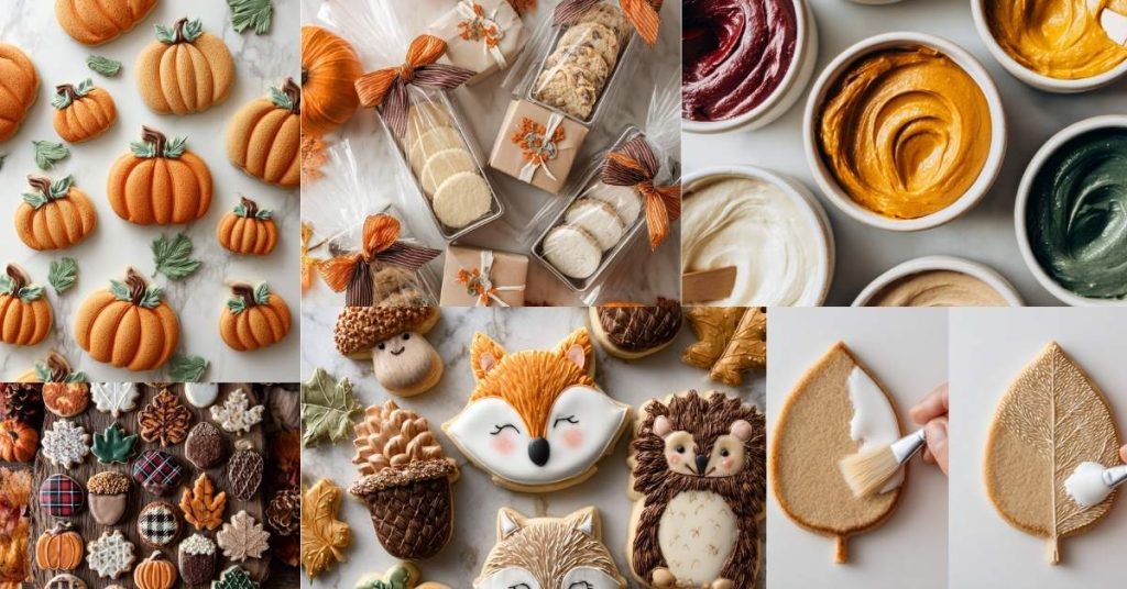 The Art of Aesthetic Fall Cookie Decorating - Baked In Bliss